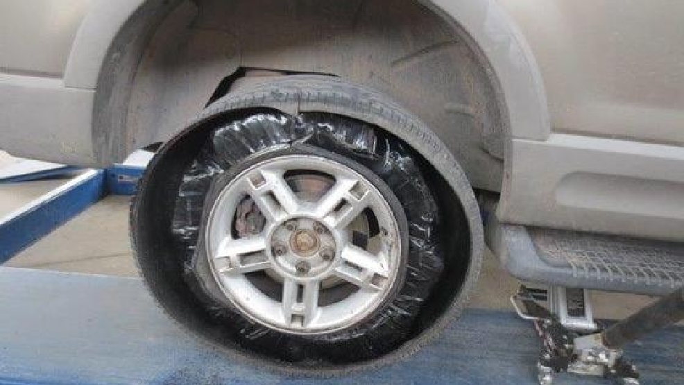 More than 100 pounds of marijuana found inside the tires of a car | KFOX