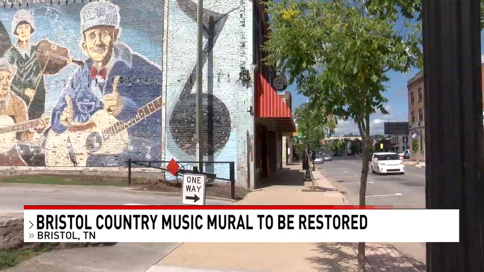 Bristol Country Music Mural Restored | WCYB