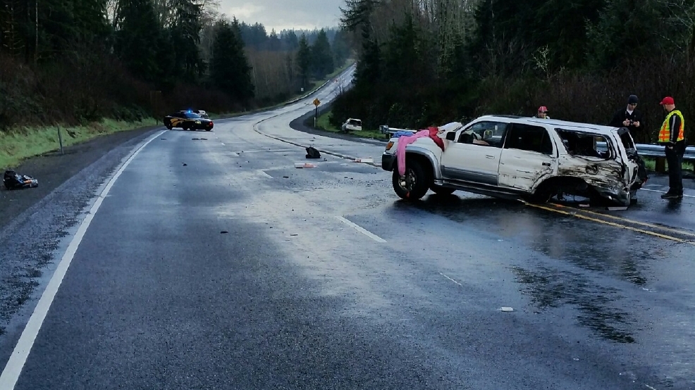 One killed, three injured in back-to-back icy crashes on Highway 30 | KATU