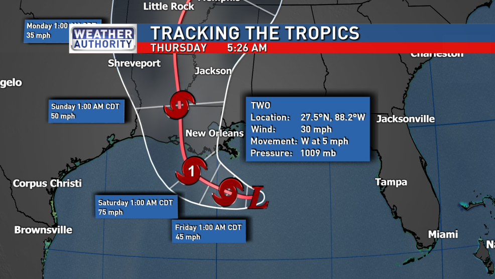 DEVELOPING: Your Weather Authority tracking a "Potential Tropical ...