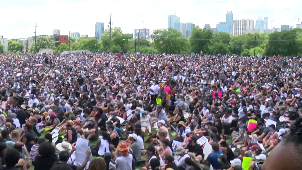 Thousands of protesters rally at the Capitol in a March for Black Lives ...